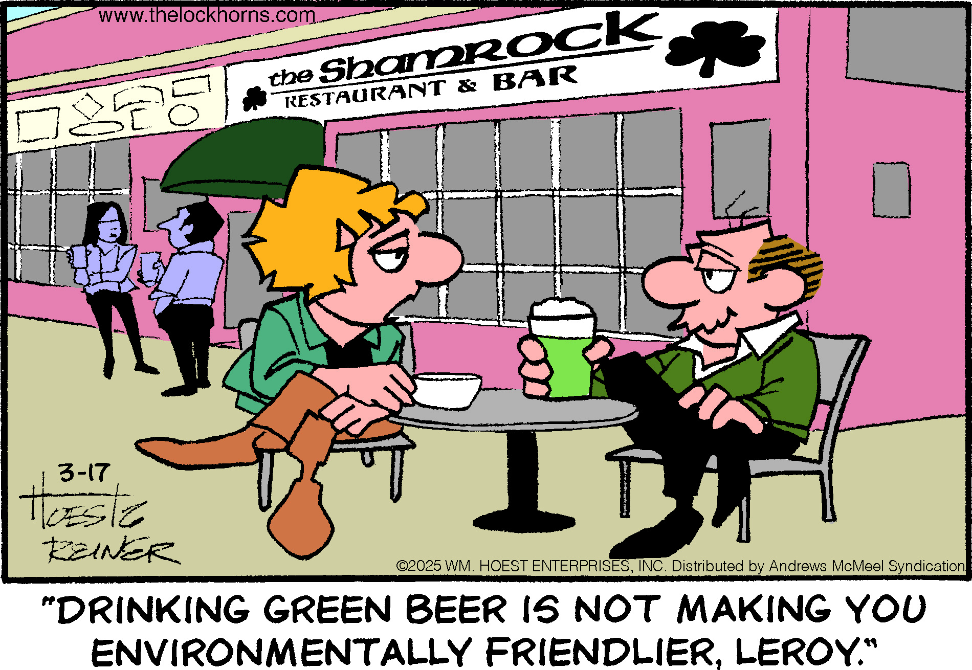 The Lockhorns by Bunny Hoest and John Reiner