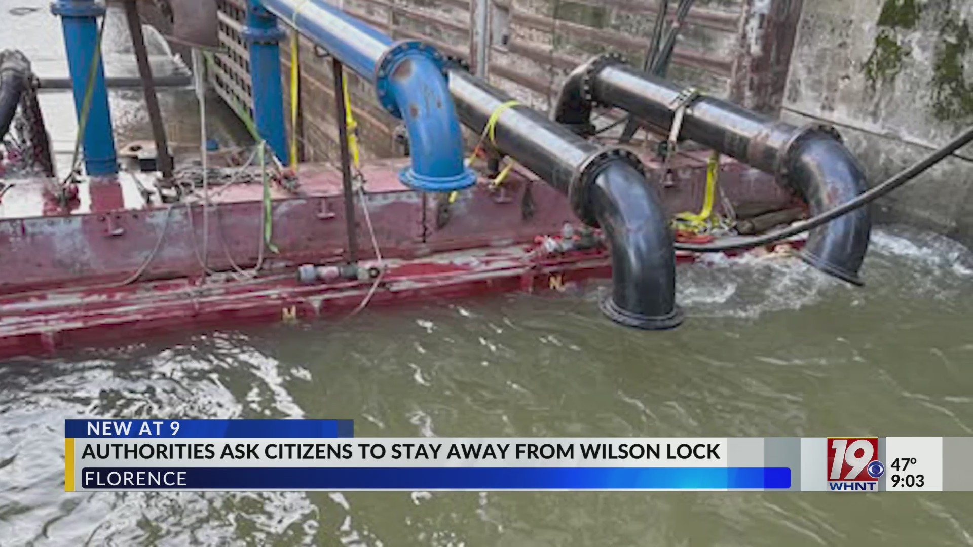 Authorities Ask Citizens To 'Stay Away' From Wilson Lock | March 16 ...
