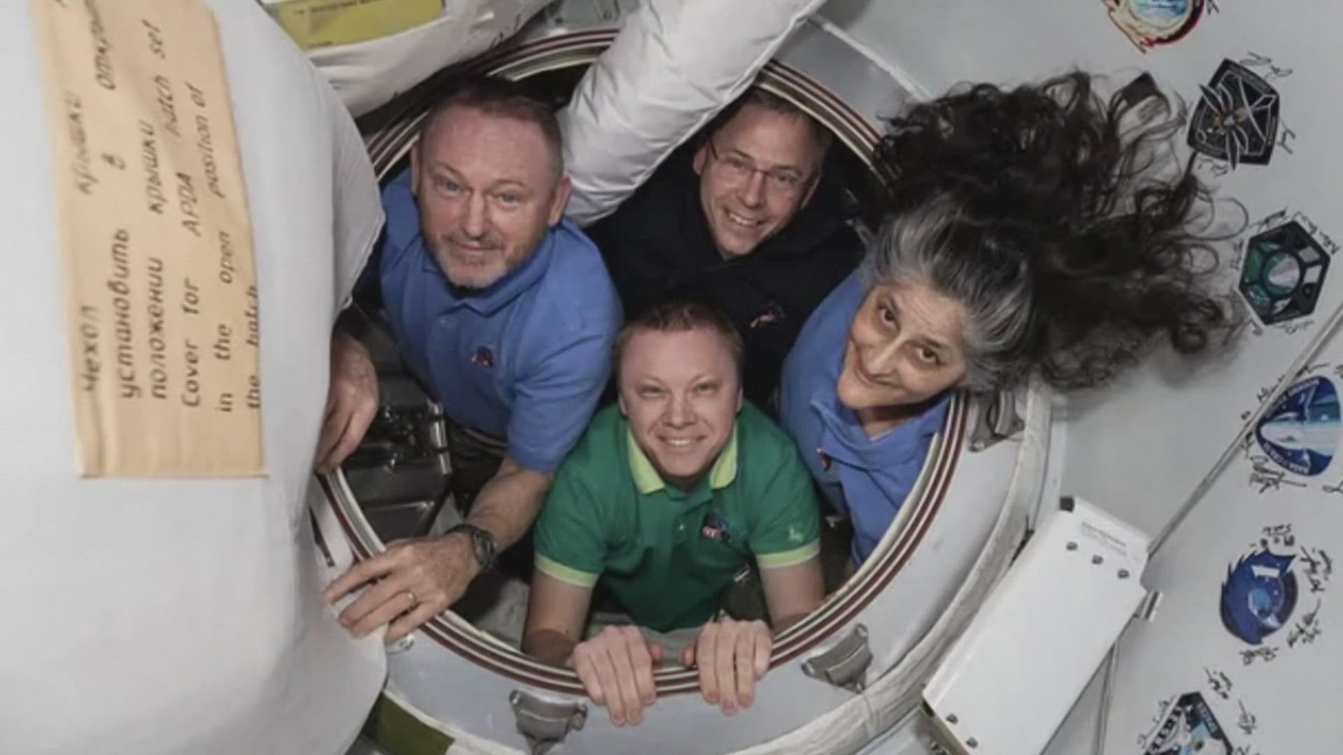 Help arrives for astronauts stuck in space for 9 months