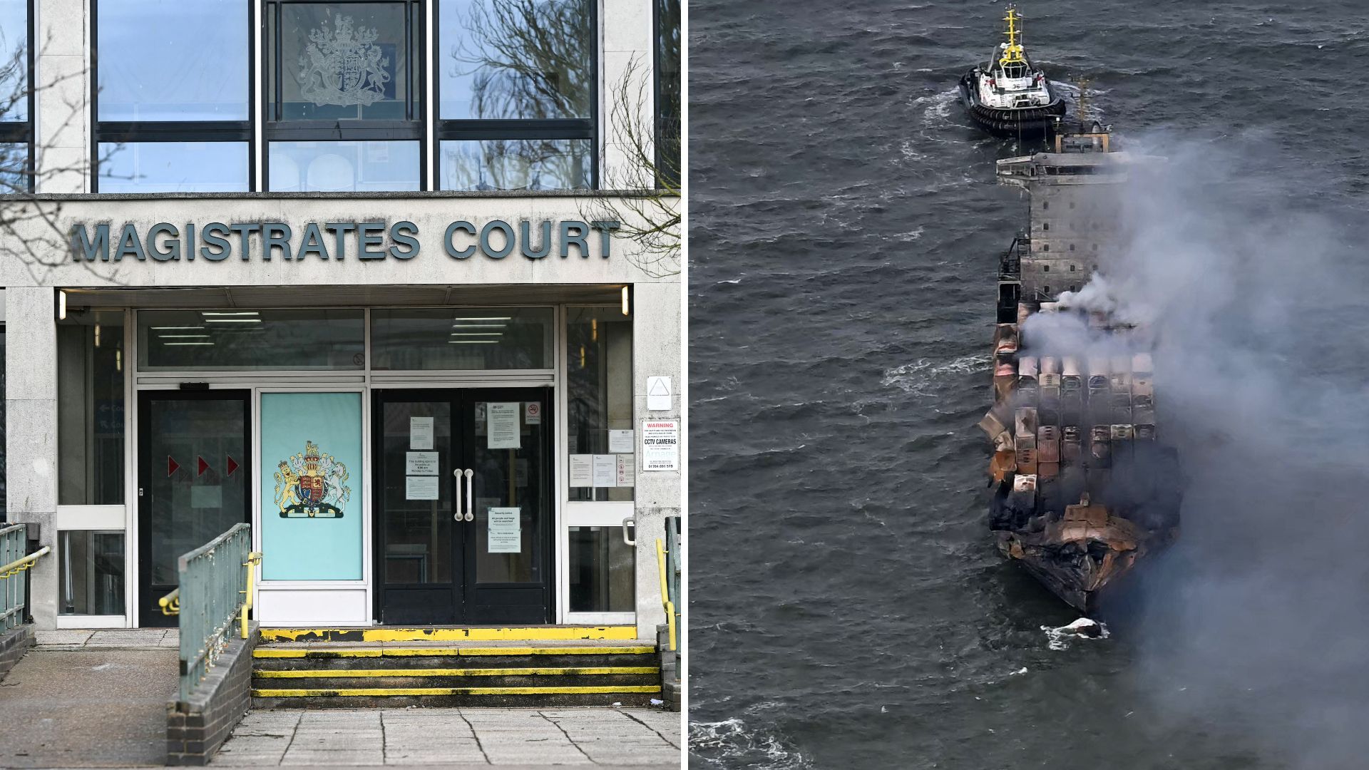 The Russian captain of the cargo ship involved in the collision with an ...