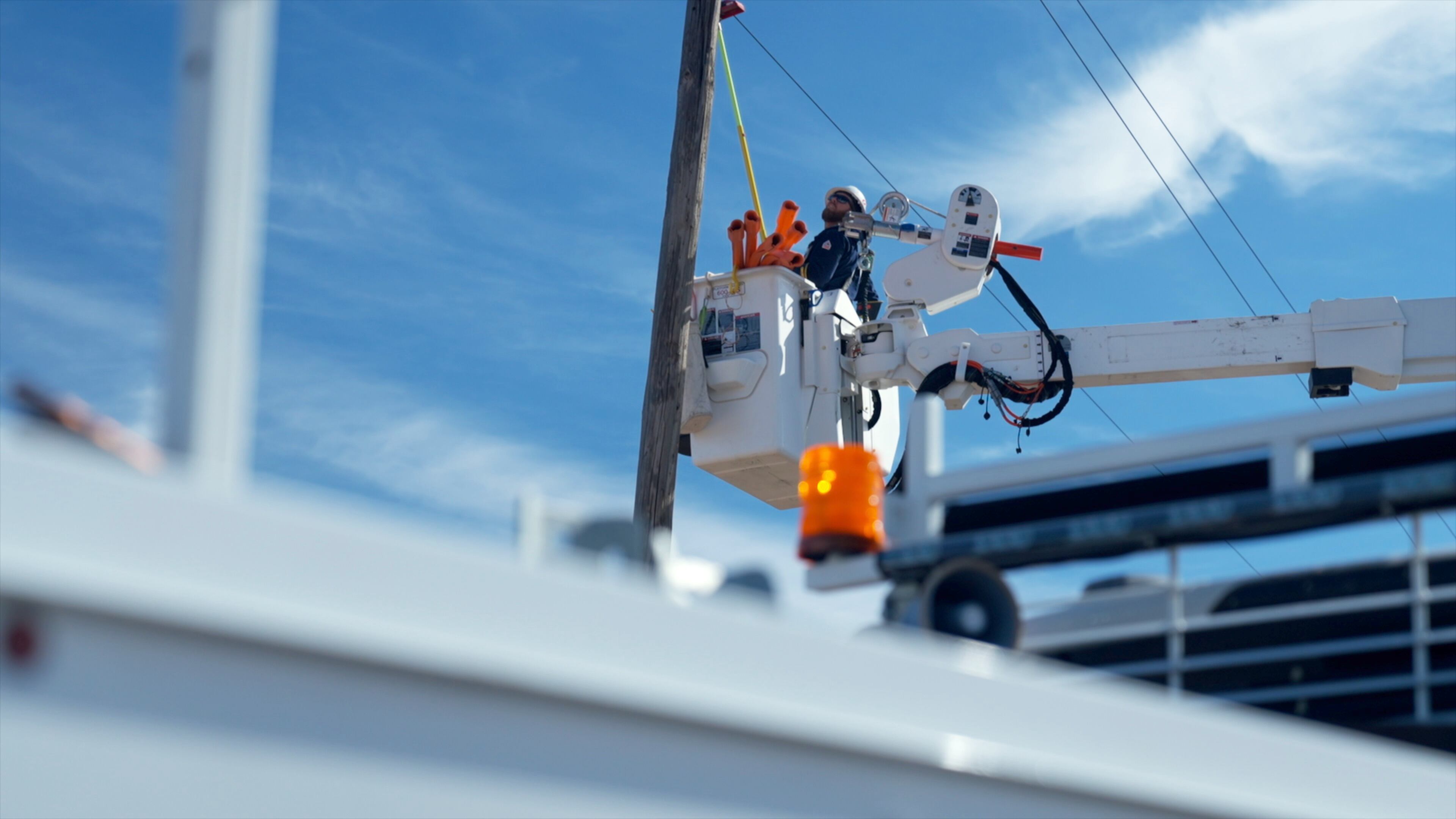 Xcel restoring power to the area following high winds Tuesday
