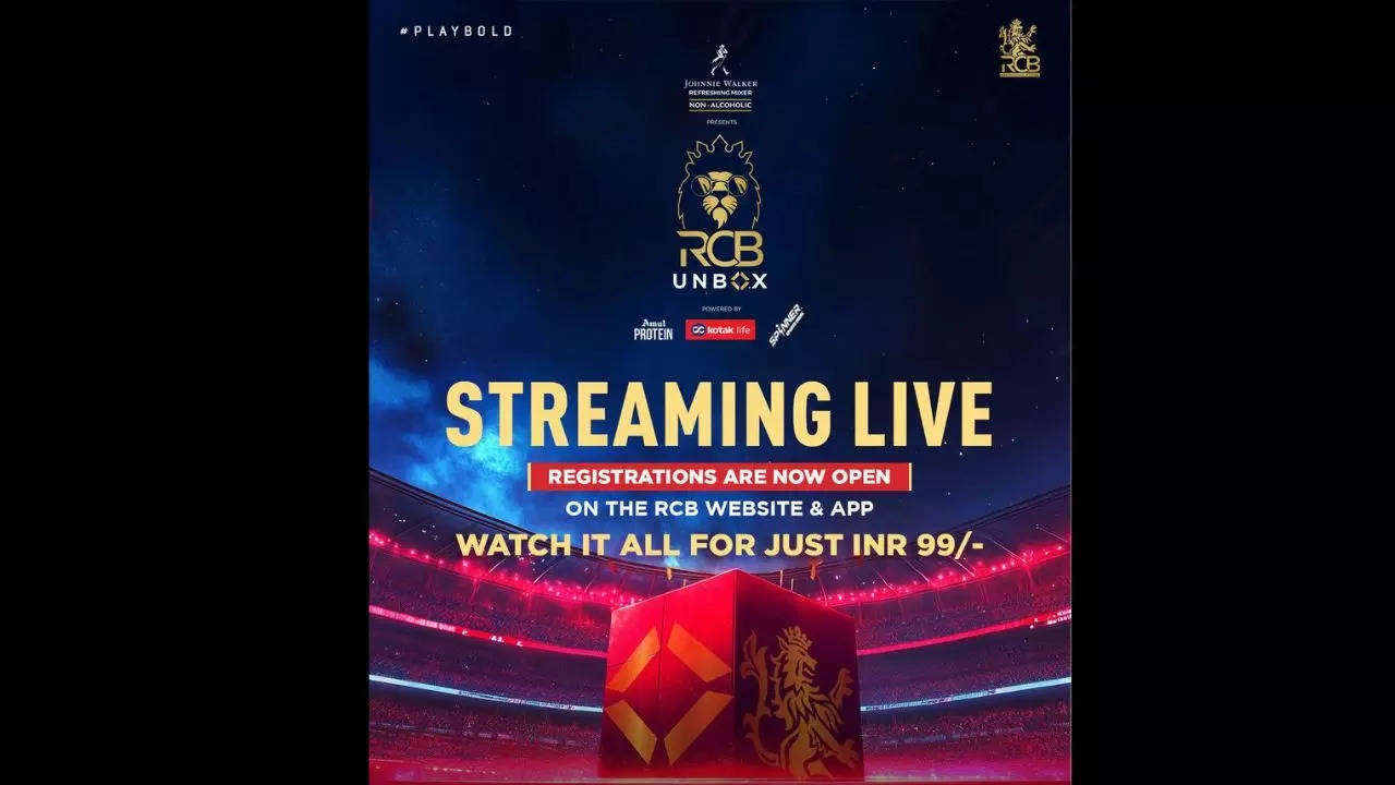 RCB Unbox Event 2025 Live: Ahead of IPL, where & when can you watch RCB ...