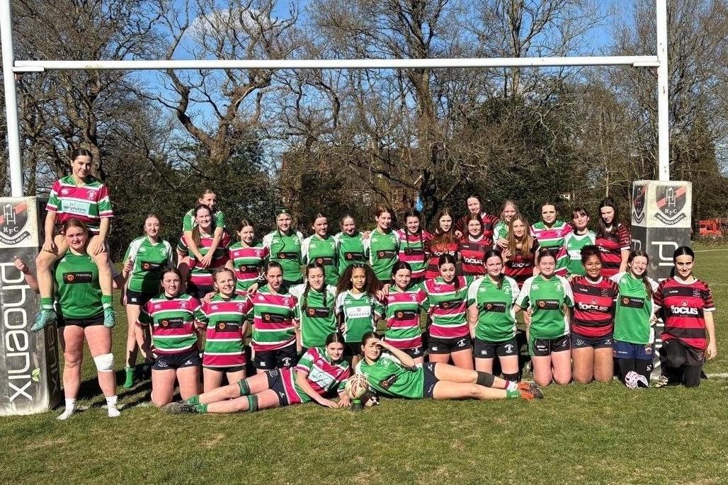 Haywards Heath RFC's girls' squads take on Horsham