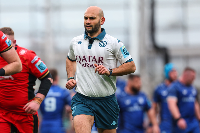 Italian ref Piardi to take charge of Munster's visit to La Rochelle