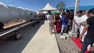 India Races Ahead in Hyperloop Tech With 410m Tube, Longest in the ...