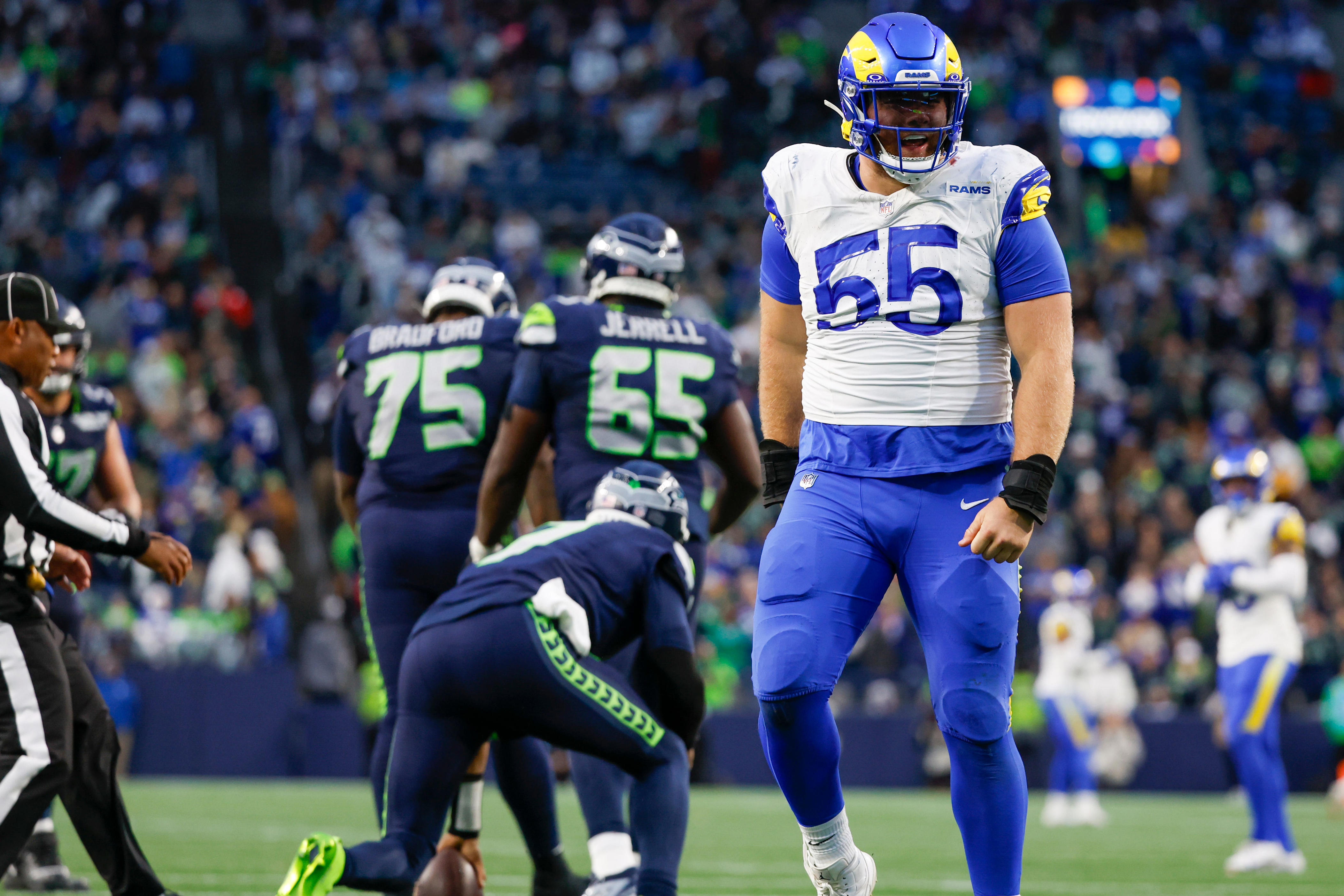 Rams DL Braden Fiske names one area where he wants to improve in 2nd ...