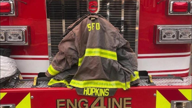 Community honors 'firefighters firefighter' Lt. Kelly Hopkins in ...