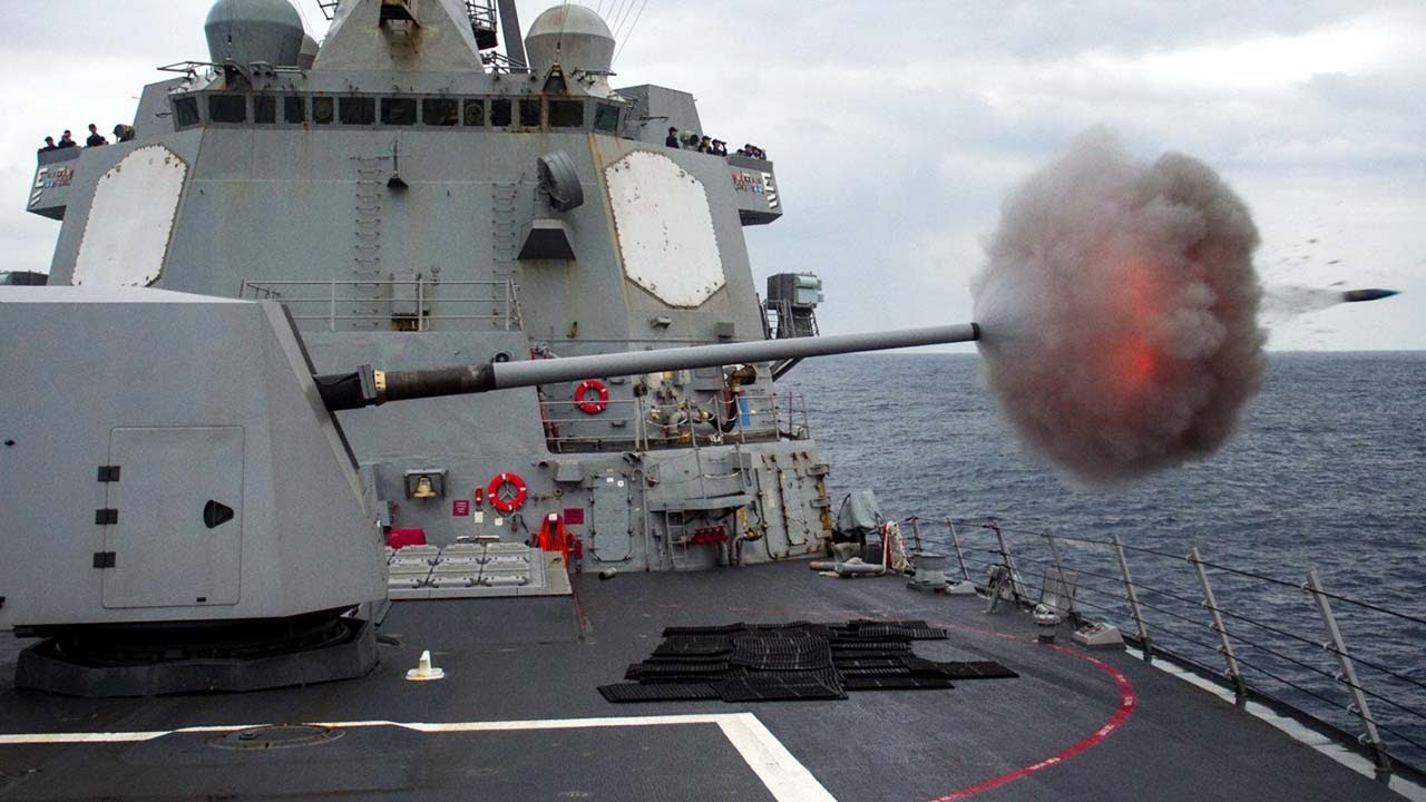 Naval Firepower: Mk 45 Mod 4 Demonstration