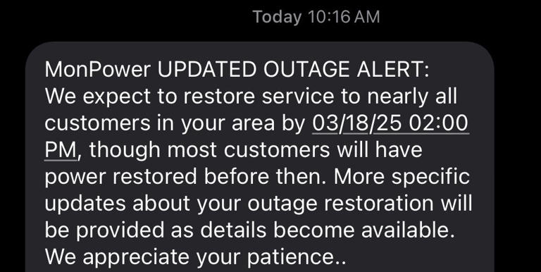 Thousands still without power in NCWV after Sunday’s storms