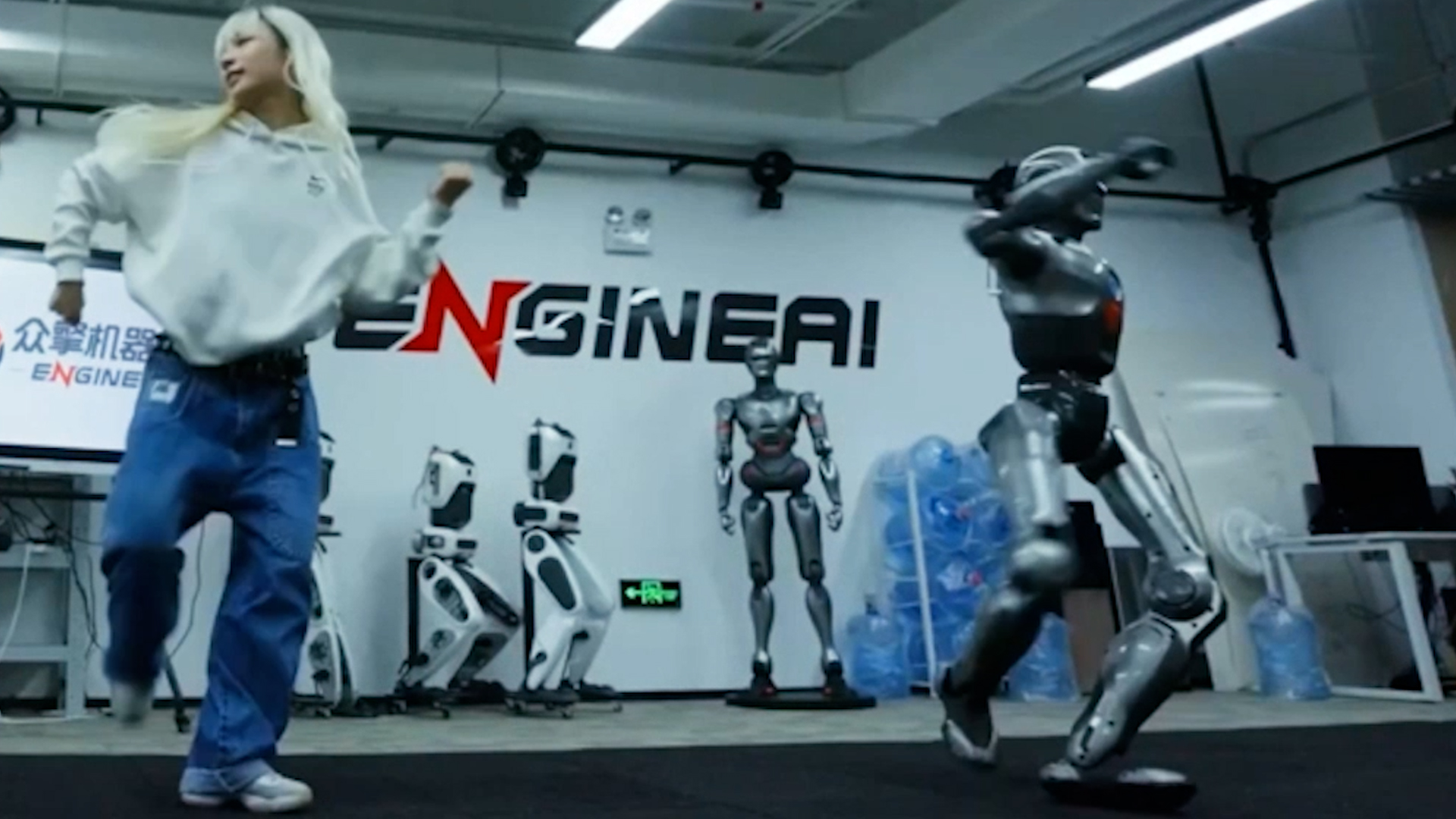 Humanoid robot masters dance moves