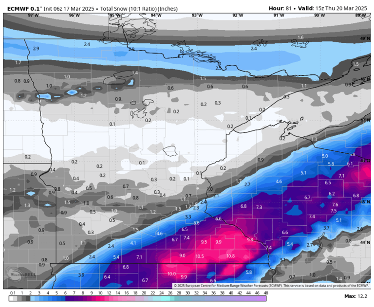 Minnesota is about to get hit by another blizzard: Where and how much snow?