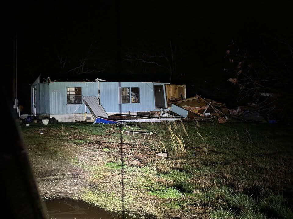 National Weather Service confirms large tornado in Izard County, Ark. National Weather Service confirms large tornado in Izard County, Ark.