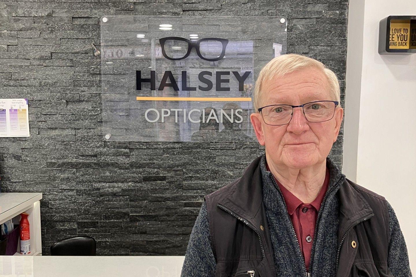 Patient “forever thankful” after OCT scan saves his sight