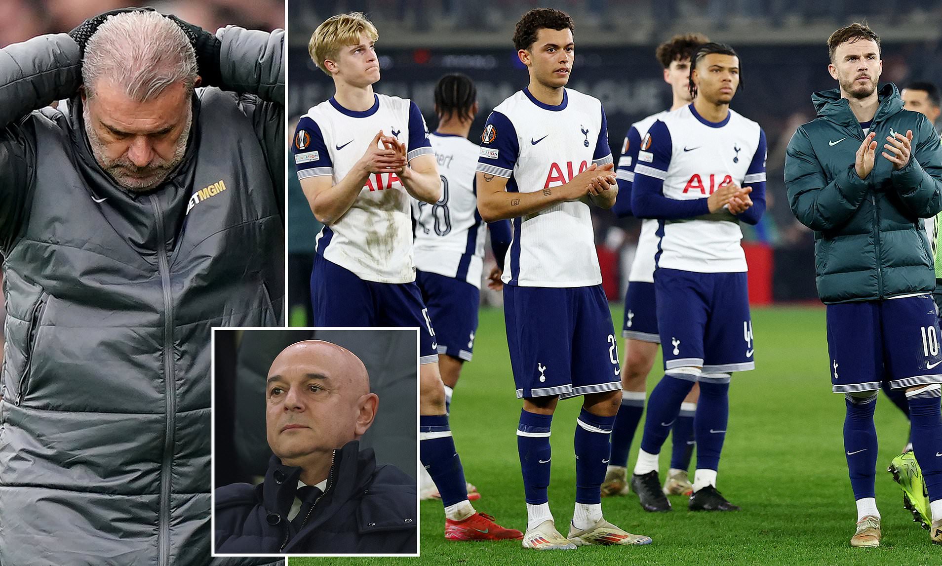 Named: Two rival Premier League managers 'among Tottenham's candidates ...