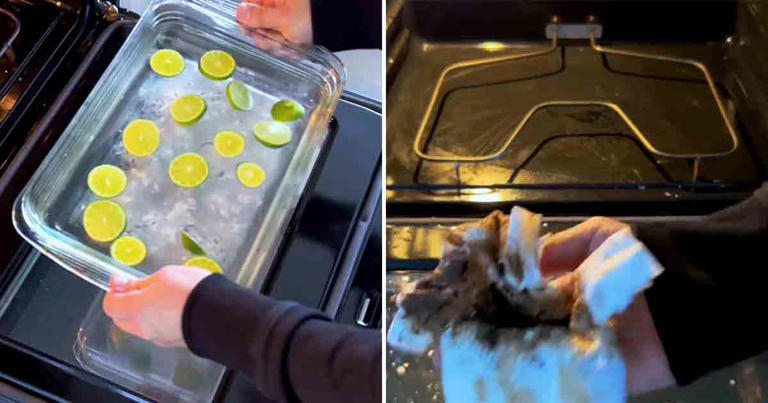 Skinande ren ugn: Enkla knepet rengör den på 10 min