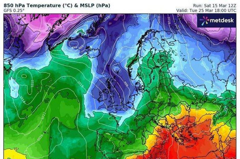 UK snow maps show 33 areas in Scotland to be hit by brutal blizzards as ...