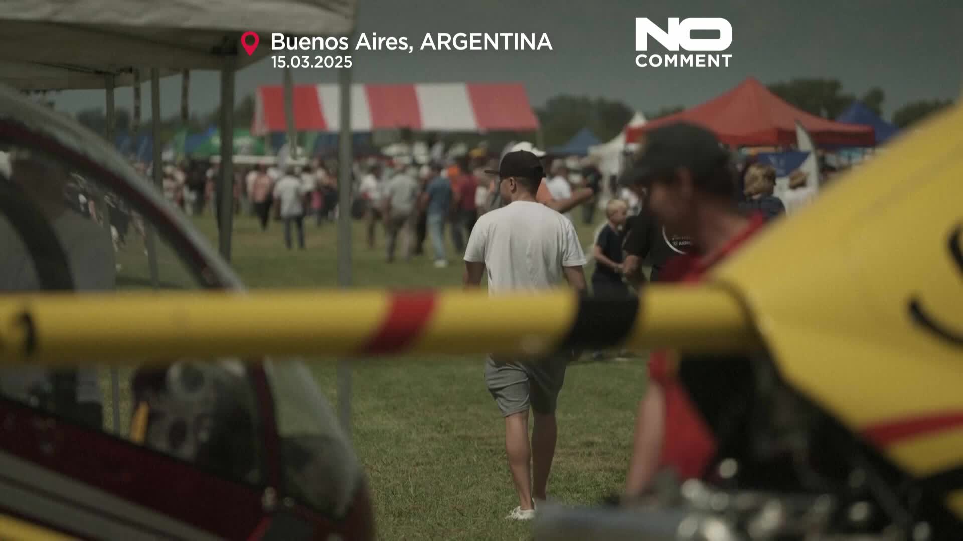 DIY aircraft take flight at Argentina’s experimental aviation show