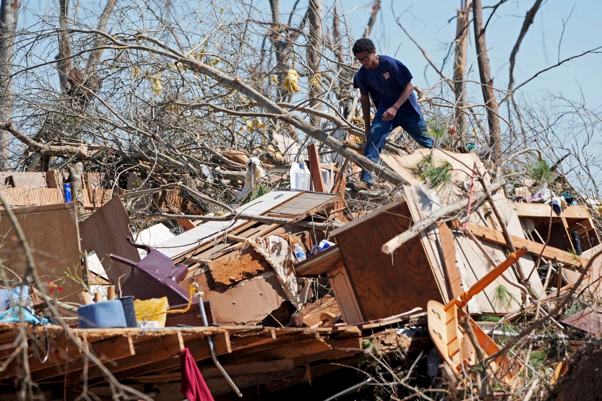 Devastating storms kill at least 39 across 7 states in the South and ...