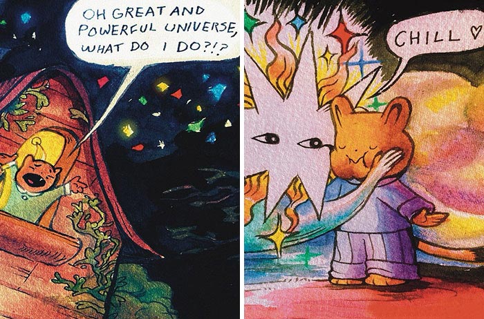 19 Watercolor Comics By Anna-Laura Sullivan That Might Brighten Your Day