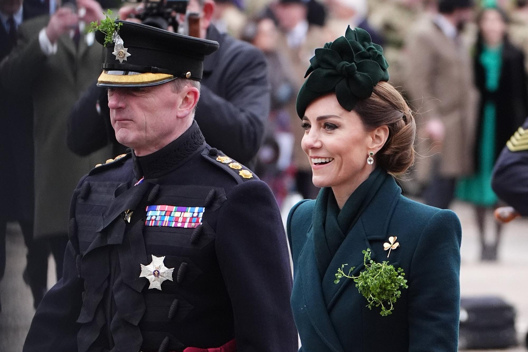 In Pictures: Princess of Wales makes St Patricks Day visit to ...