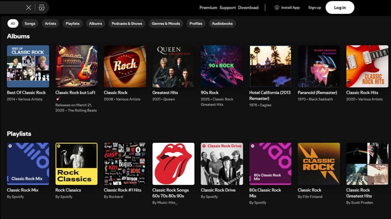 Older music dominates streaming services