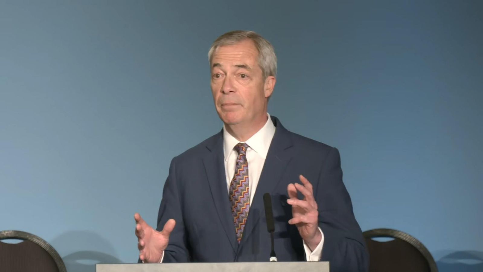 Nigel Farage addresses Reform UK row