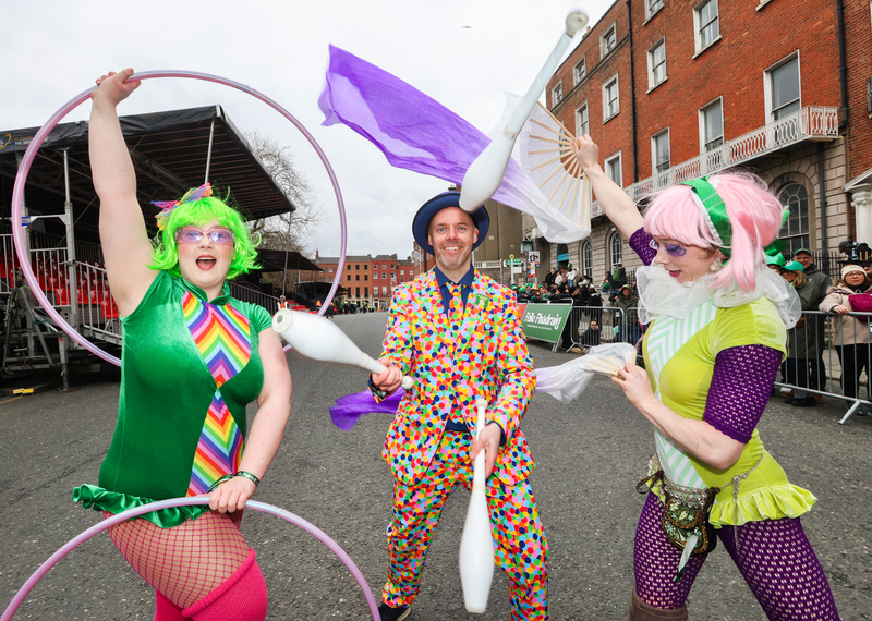 Thousands attend national St Patrick's Day parade in Dublin