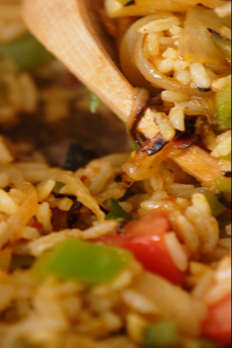 Aromatischer Taco-Reis, die perfekte Grundlage für jedes Gericht