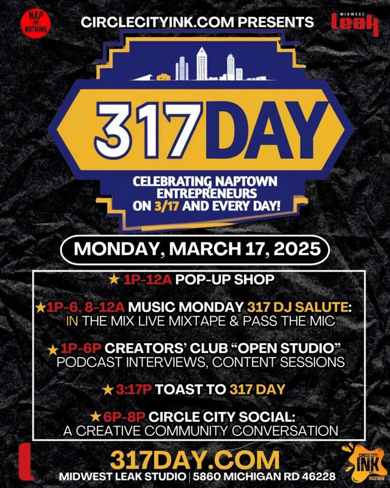 317 Day: Indianapolis celebrates its vibrant culture and creativity