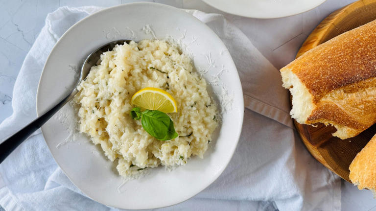 Lemon Basil Risotto Recipe