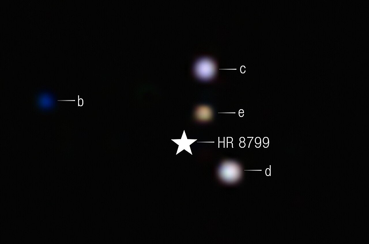 JWST captures its first direct images of carbon dioxide outside solar ...
