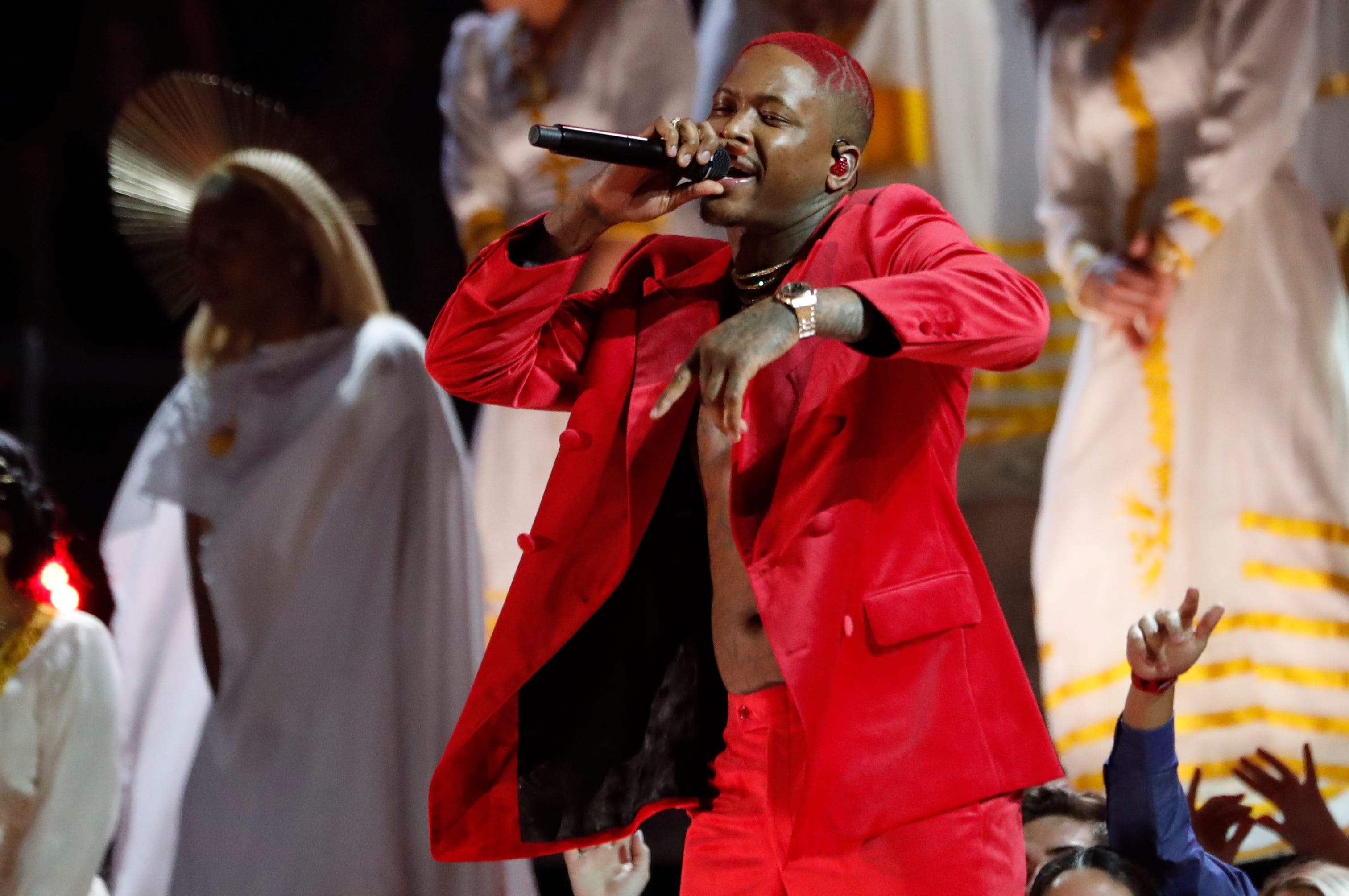 YG brings out Trump impersonator at Rolling Loud, curses him out