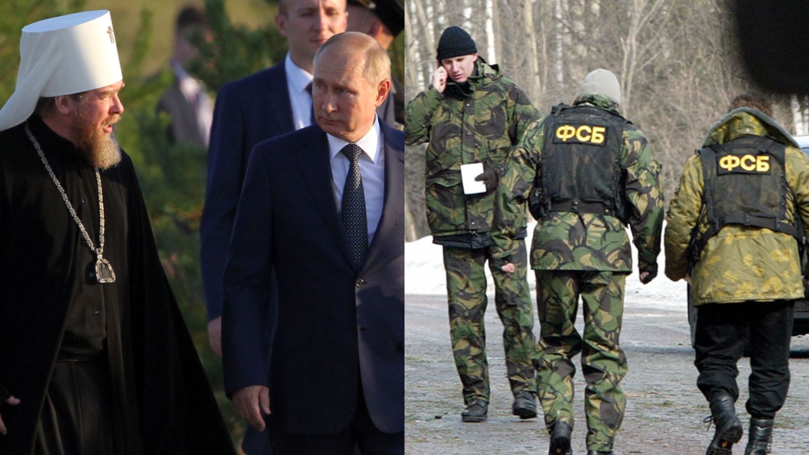 Der Kreml verhaftet zwei Geistliche, die verdächtigt werden, einen ...