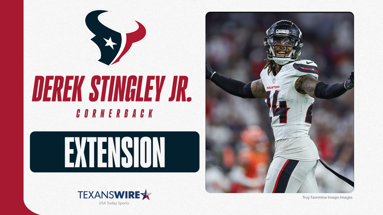 Texans CB Derek Stingley Jr. cashes in with three-year extension