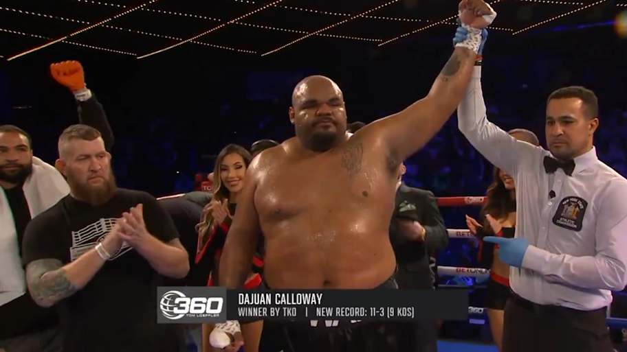 400lb boxer scores massive upset over undefeated opponent 154lbs ...