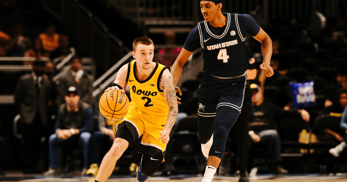 Iowa guard Brock Harding plans to enter NCAA Transfer Portal
