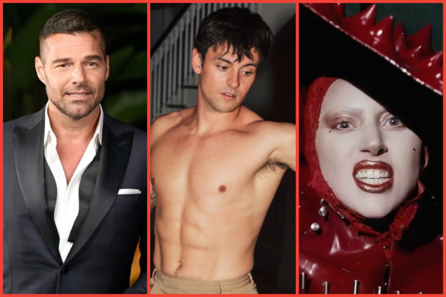 Ricky Martin shakes his bon-bon for a good cause, Tom Daley strips down ...