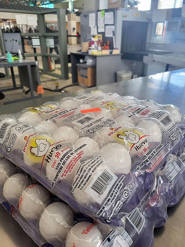 Egg smuggling from Mexico surges as prices in parts of US hit $10 per dozen