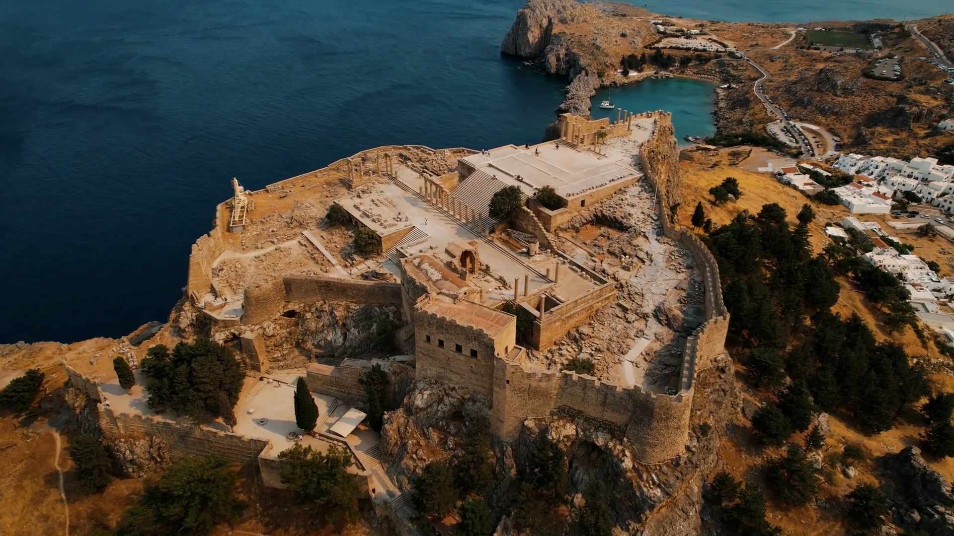 Rhodes Revealed: Drone Delights of Greece’s Island Gem