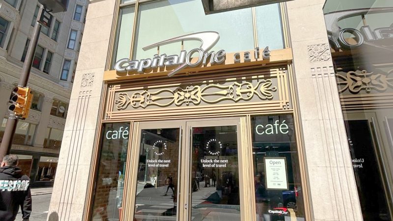 What’s the deal with Capital One Cafés?