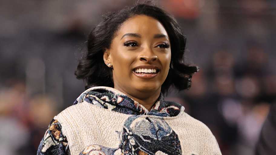 Simone Biles Turned 28 in Cowgirl-Inspired Denim Mini Skirt Look ...