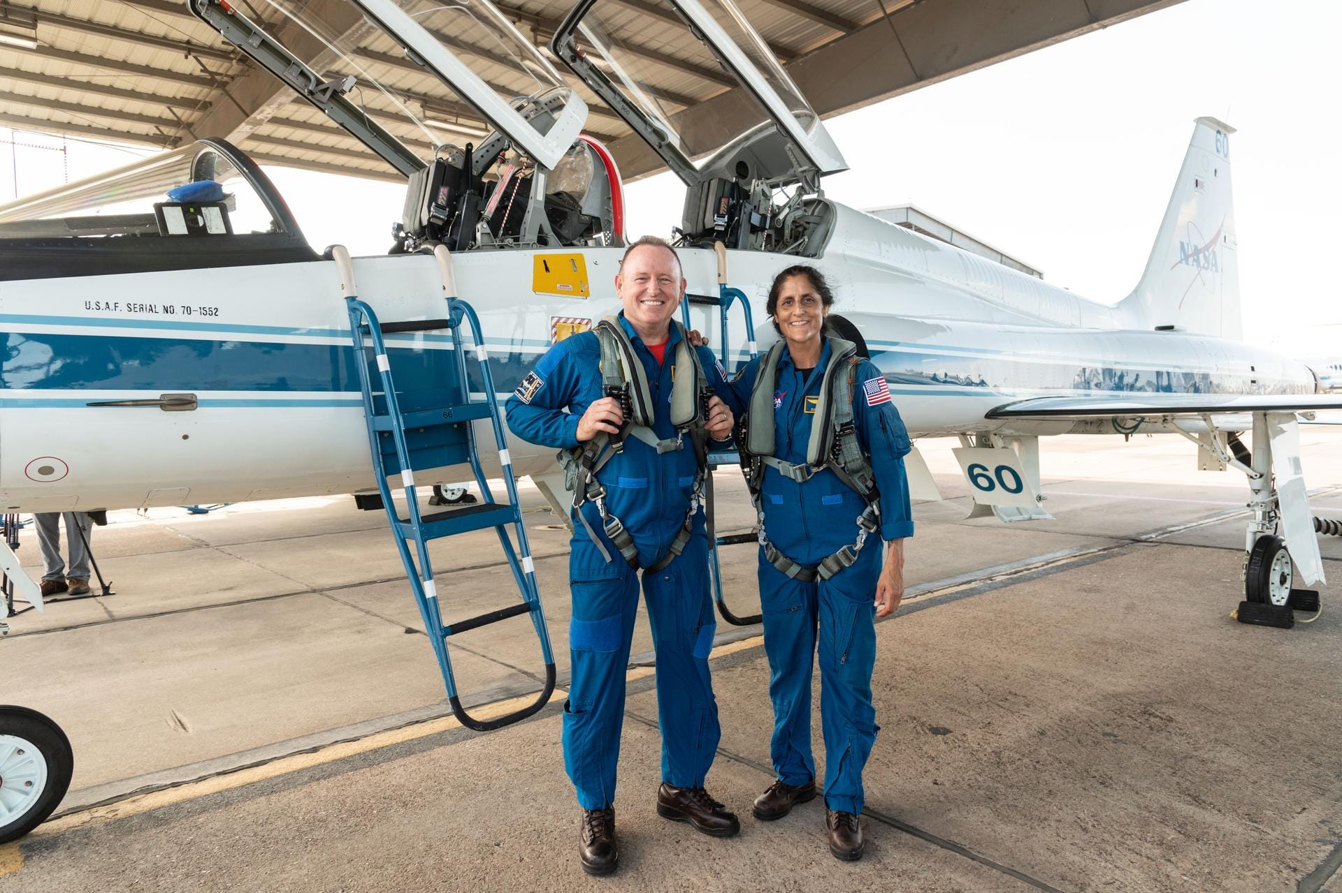 Sunita Williams and Butch Wilmore are set to return to Earth tonight ...