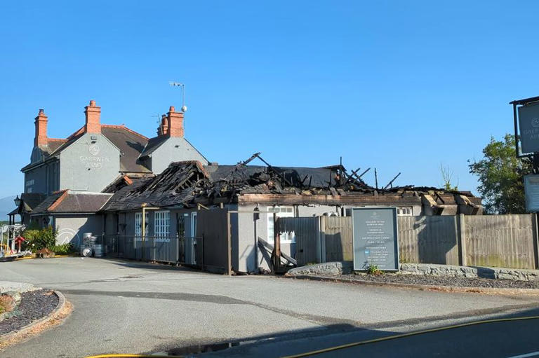 Fire hit Anglesey pub now on sale as 'development opportunity'