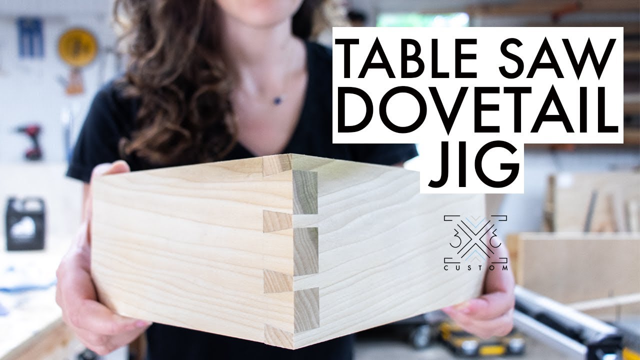 Dovetail Jig for the Table Saw // Woodworking Joinery