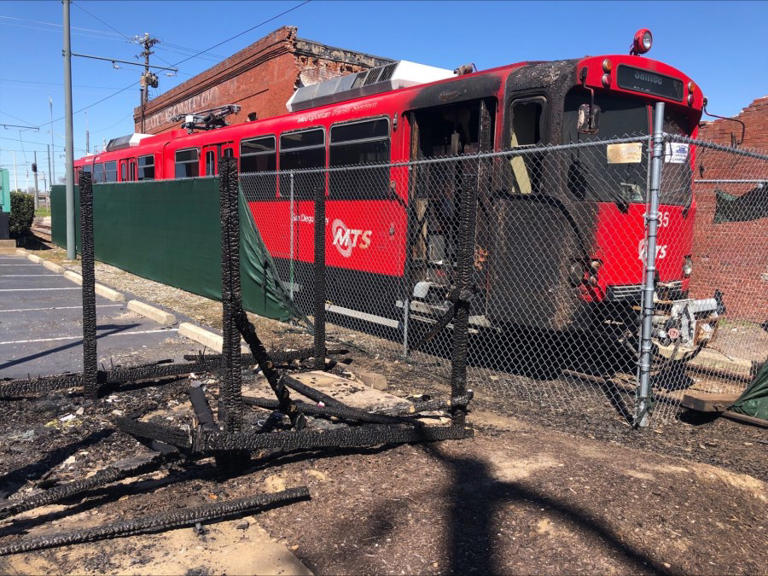 MATA trolley car left with $30K worth of damage in fire