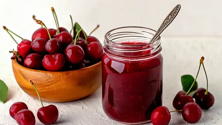 Easy Cherry Jam Recipe with Liquid Pectin