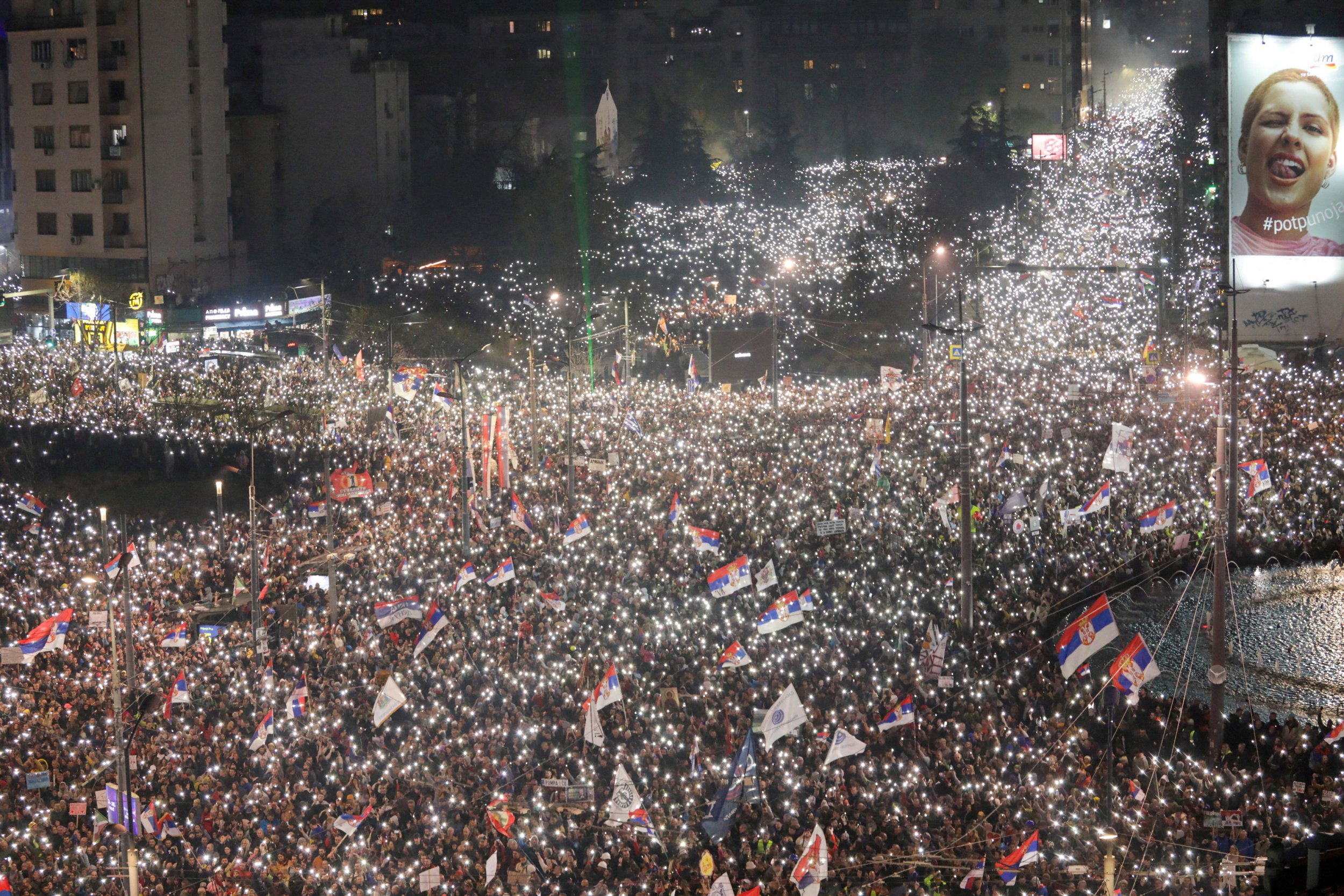 Did a 'sonic weapon' cause a stampede of protesters in Serbia?