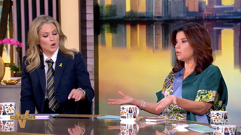 'Explain yourself!' The View devolves into shouting match over Chuck ...