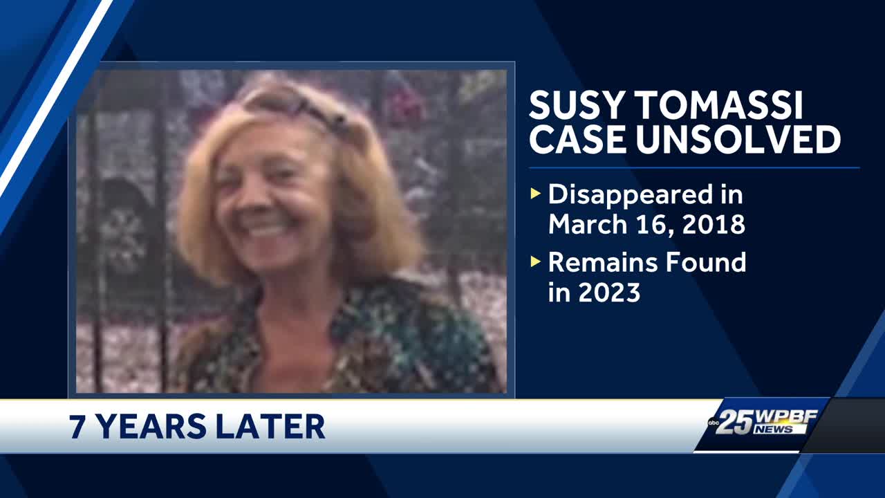 Anniversary of Susy Tomassi's disappearance marked