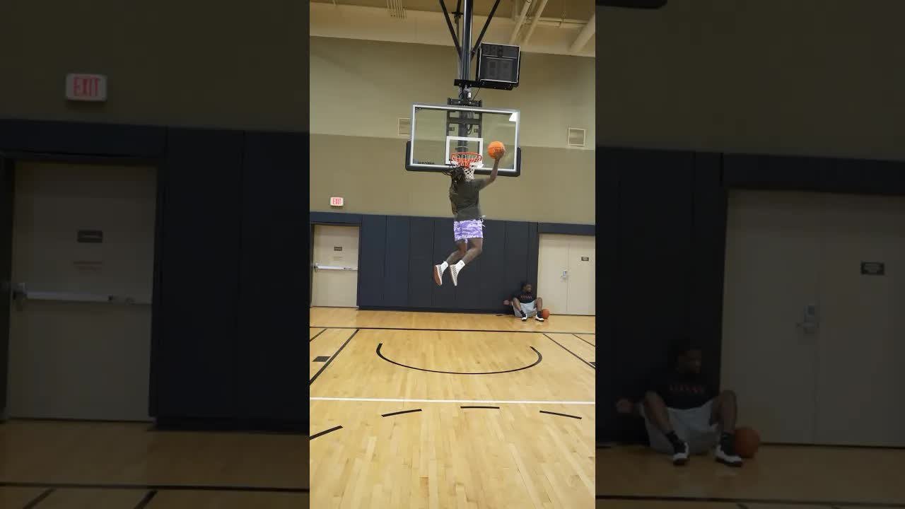 Amazing Basketball Dunks in the Gym